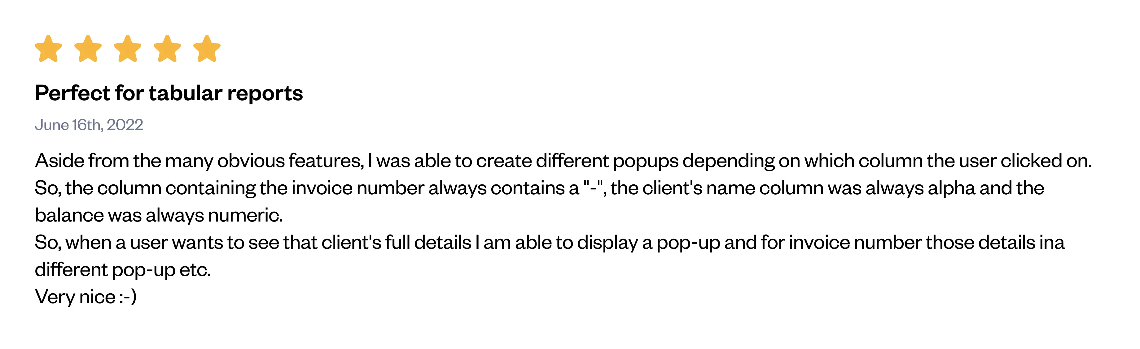 Data Table / Grid View Plugin | Bubble